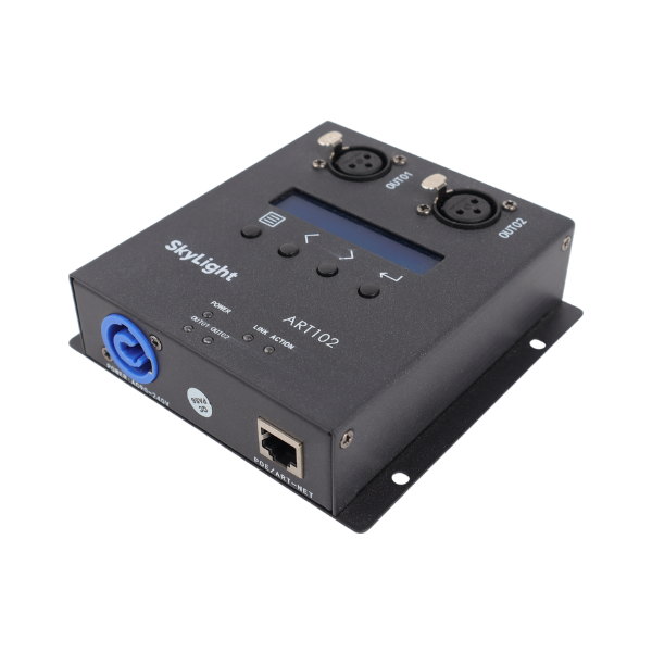 ART102 - ממיר ARTNET ל 2 ערוצי DMX | PRODJ